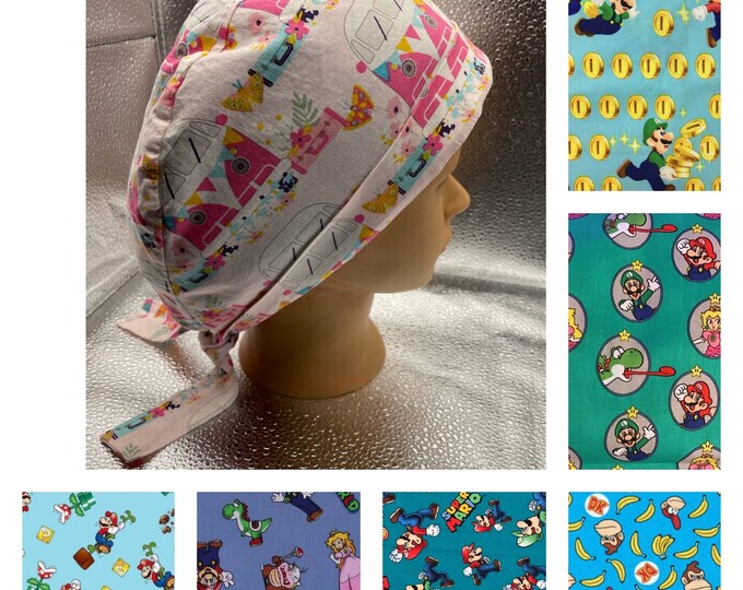 Womans Pixie Back 80s 90s Classic / Video Games Super Mario Brothers ...