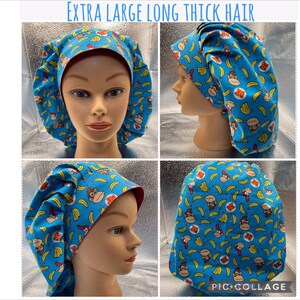 Christmas Movie TV Shrek Home Alone Golden Girls Scrub Cap Reversible ...
