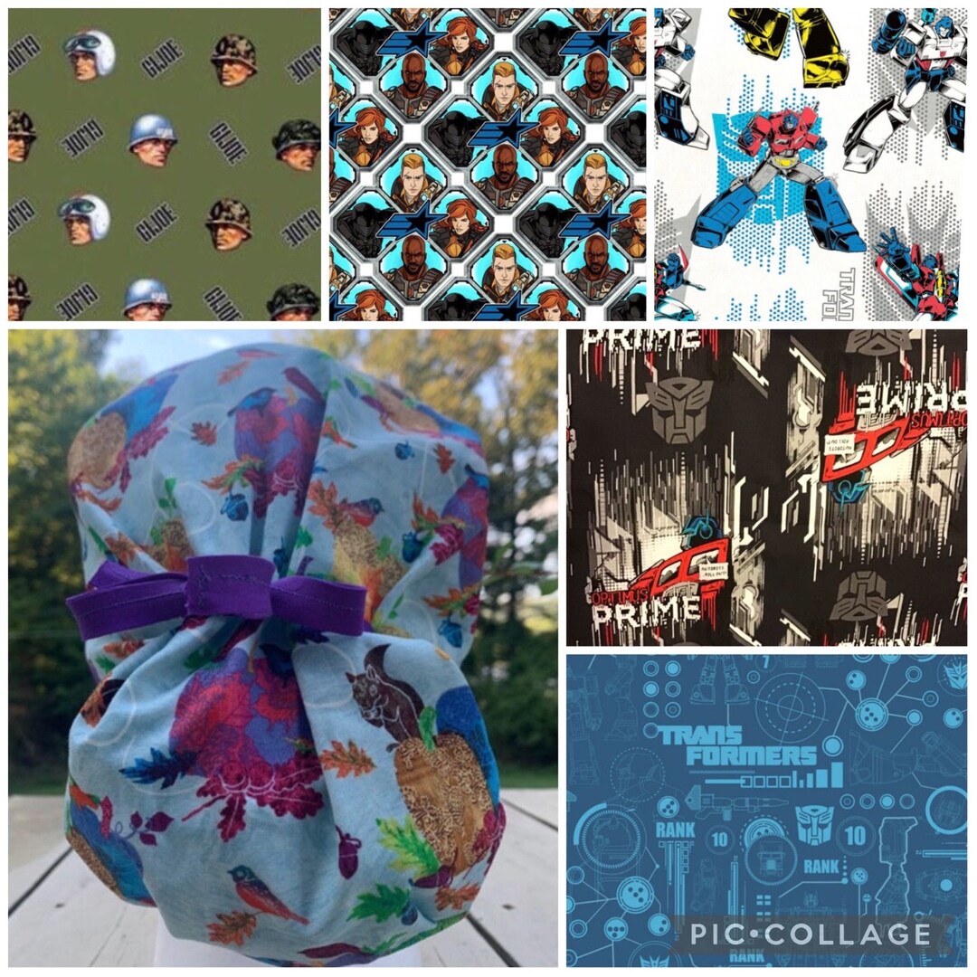 Ponytail Back Transformers Optimus Prime GI Joe Surgical Scrub Unisex ...