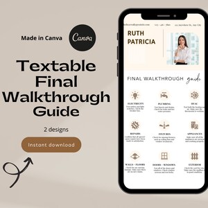Textable Final Walkthrough Guide Final Walkthrough Guide - Etsy