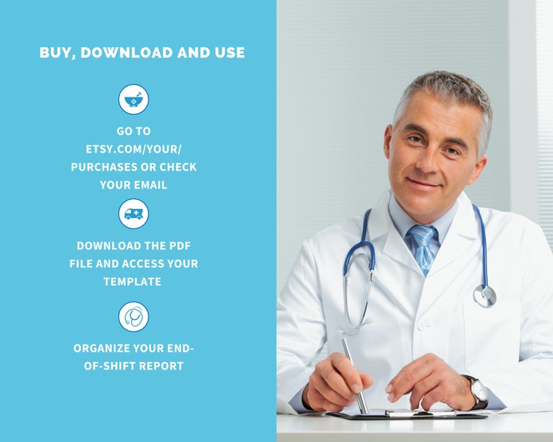 Simple PCU IMCU Nurse Brain Report Sheet for 3 Patients - Etsy