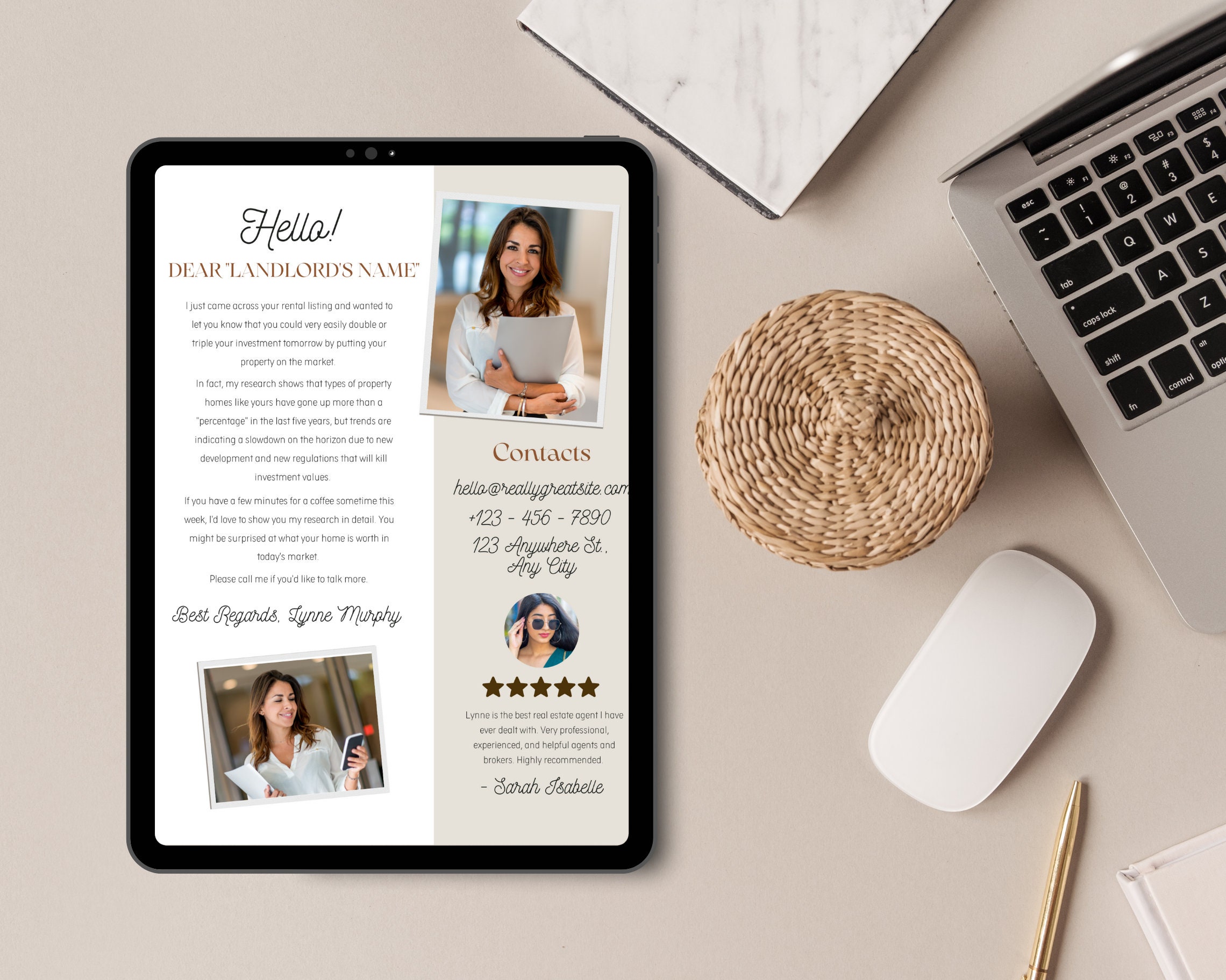 FRBO Prospecting Letter, for Rent by Owner Letter, Real Estate Letter ...