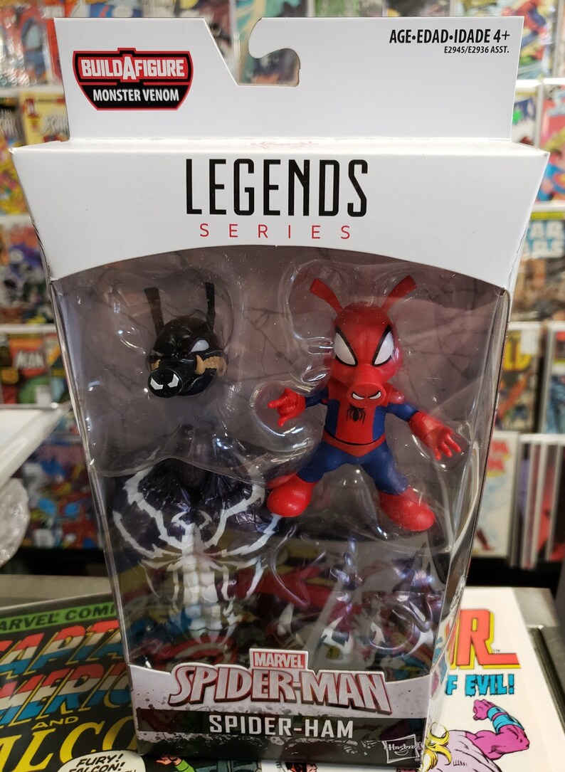SPIDER-HAM Spider-Man Marvel Legends series action figure | Etsy