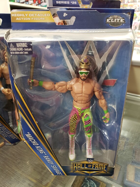 Macho Man King Randy Savage Hall of Fame WWF W Wrestling 2015 - Etsy