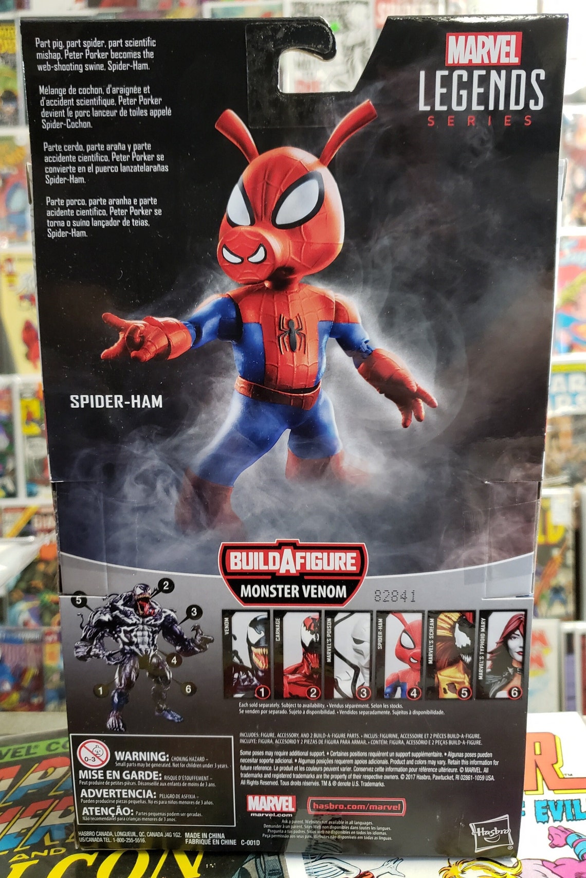 SPIDER-HAM Spider-Man Marvel Legends series action figure | Etsy