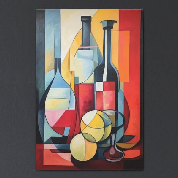 Abstract Bottles Art - Etsy