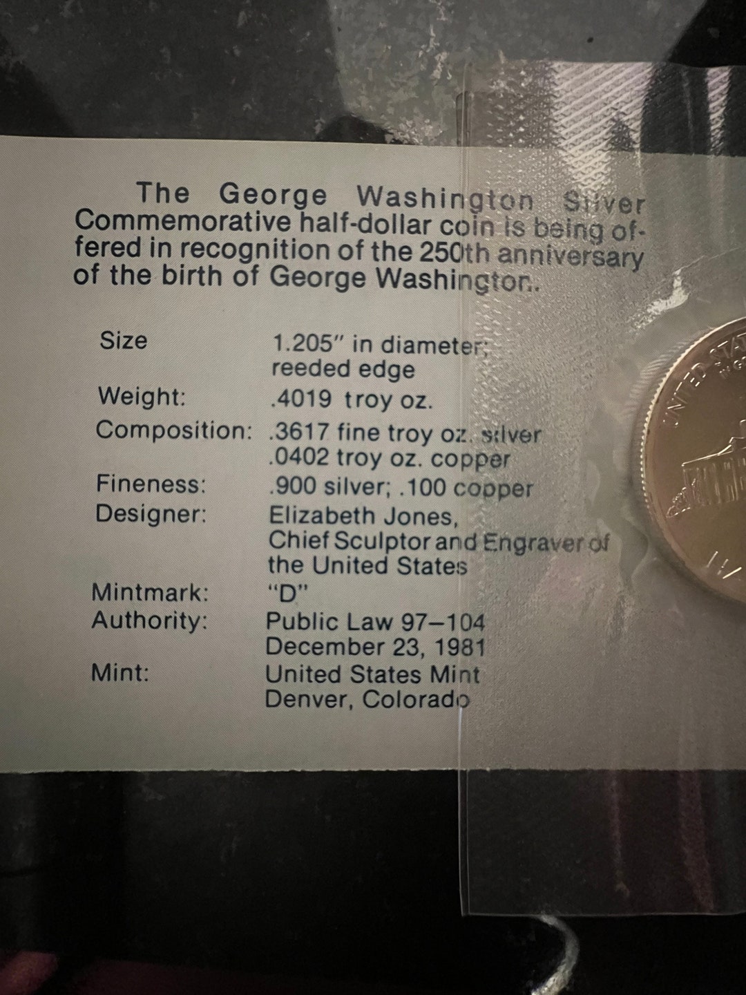 George Washington Coin - Etsy