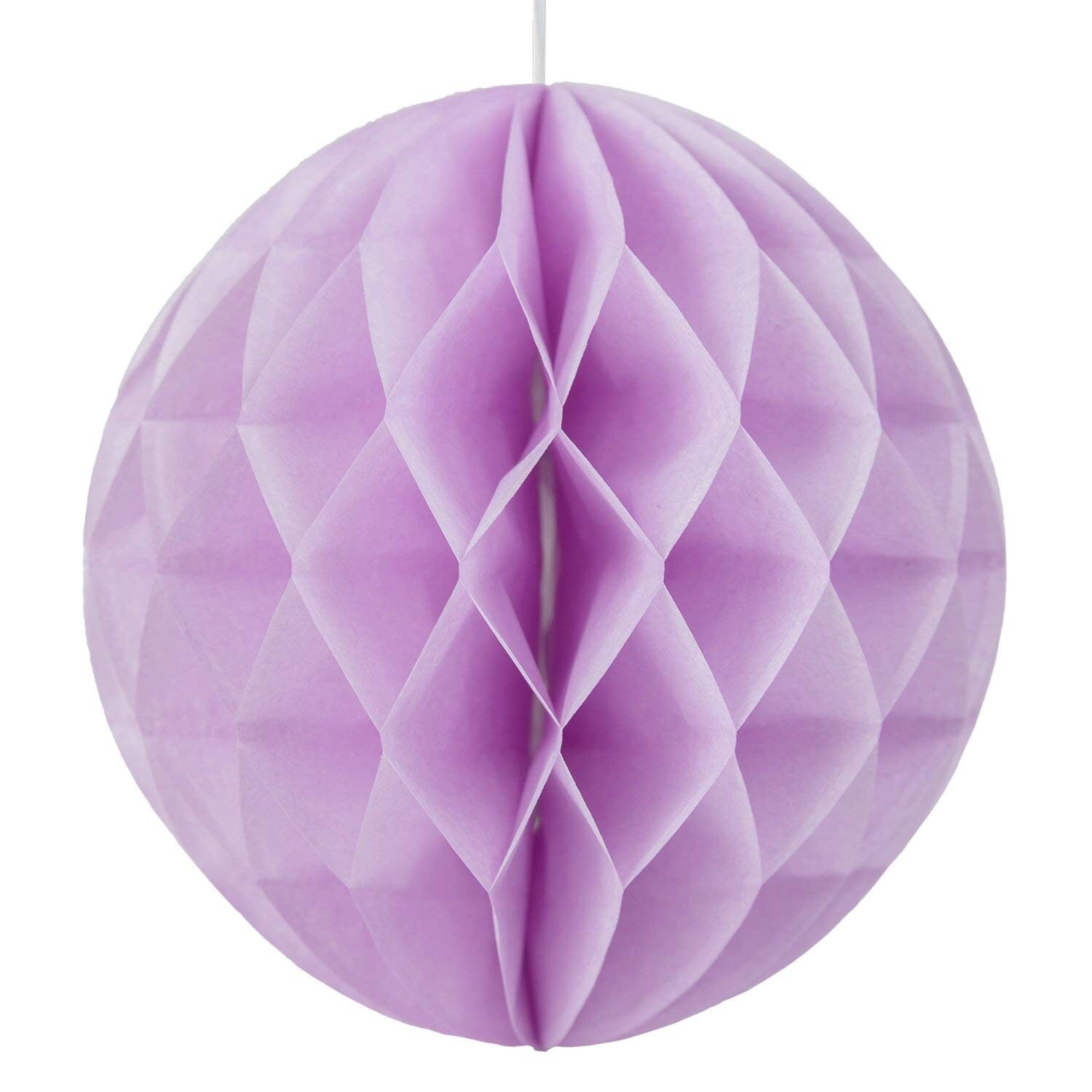 Tissue Paper Honeycomb Ball Set of 3 Lilac various Sizes | Etsy