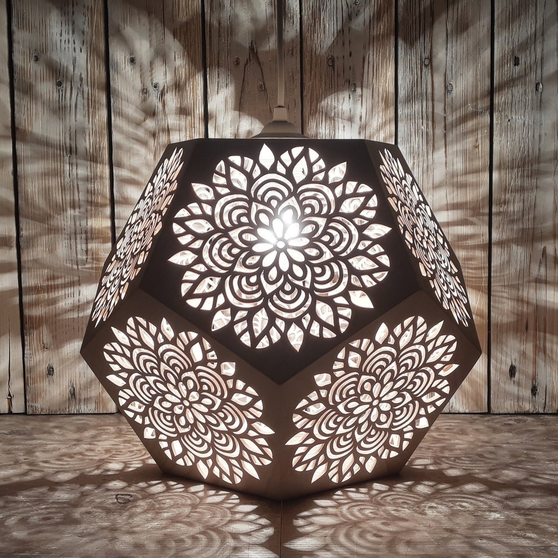 Made to Order : Mandala Powerful Sacred Geometry Lamp - Etsy