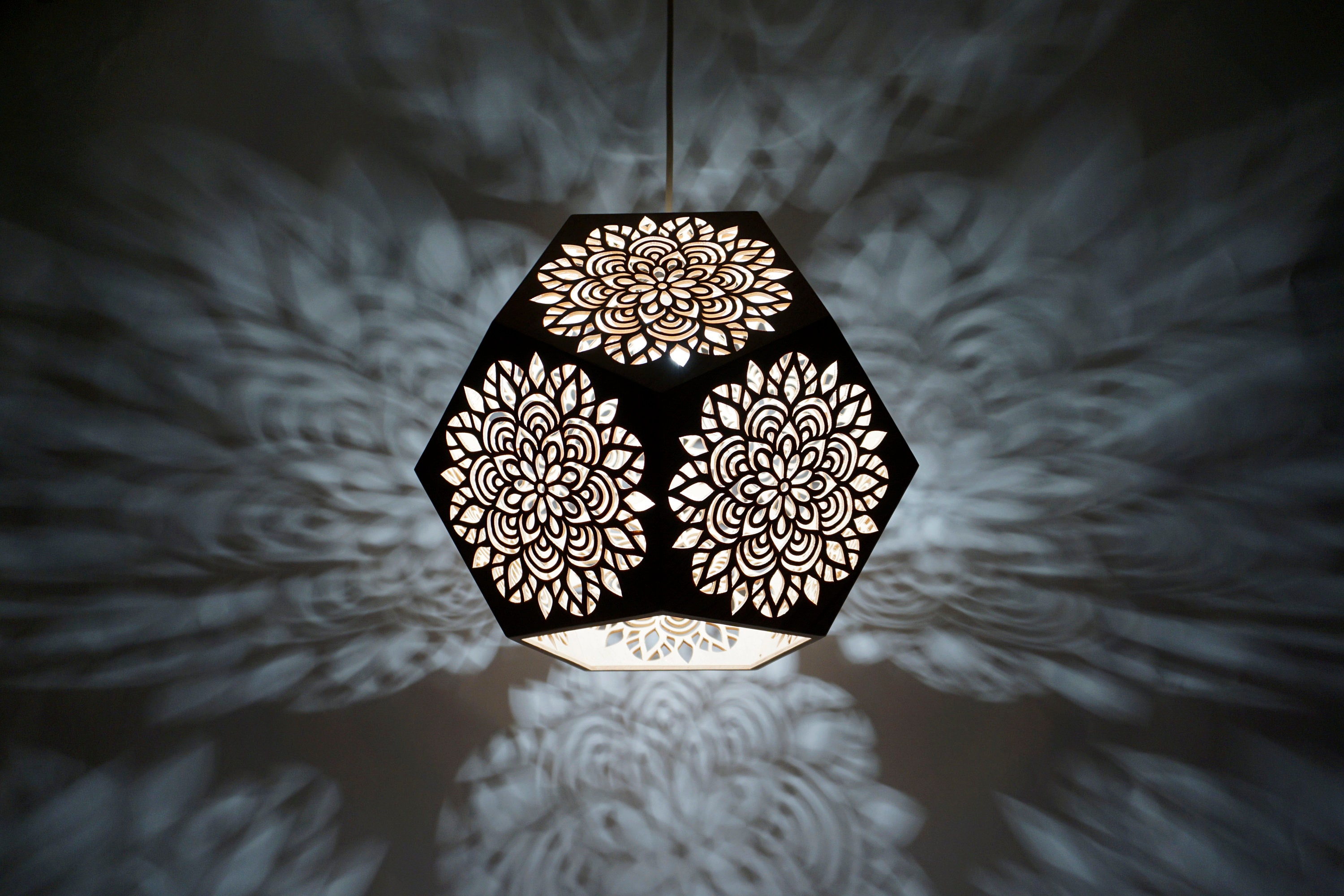 Made to Order : Mandala Powerful Sacred Geometry Lamp - Etsy