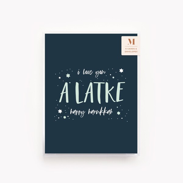 I Love You a Latke - Etsy