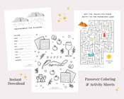 20 Printable Passover Bingo Cards School Passover Party Game Passover ...