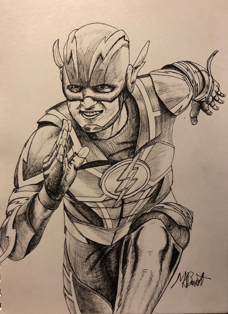 Custom Superhero Design Drawings - Etsy