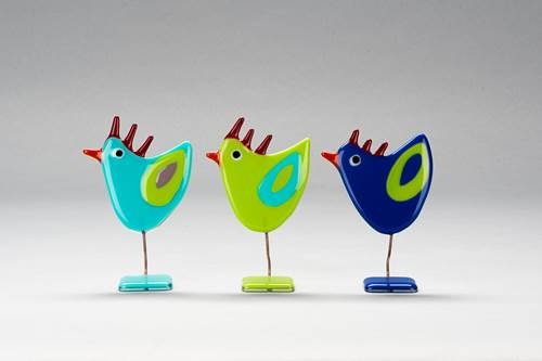 Glass Bird Sculpture - Etsy