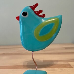 Glass Bird Sculpture - Etsy