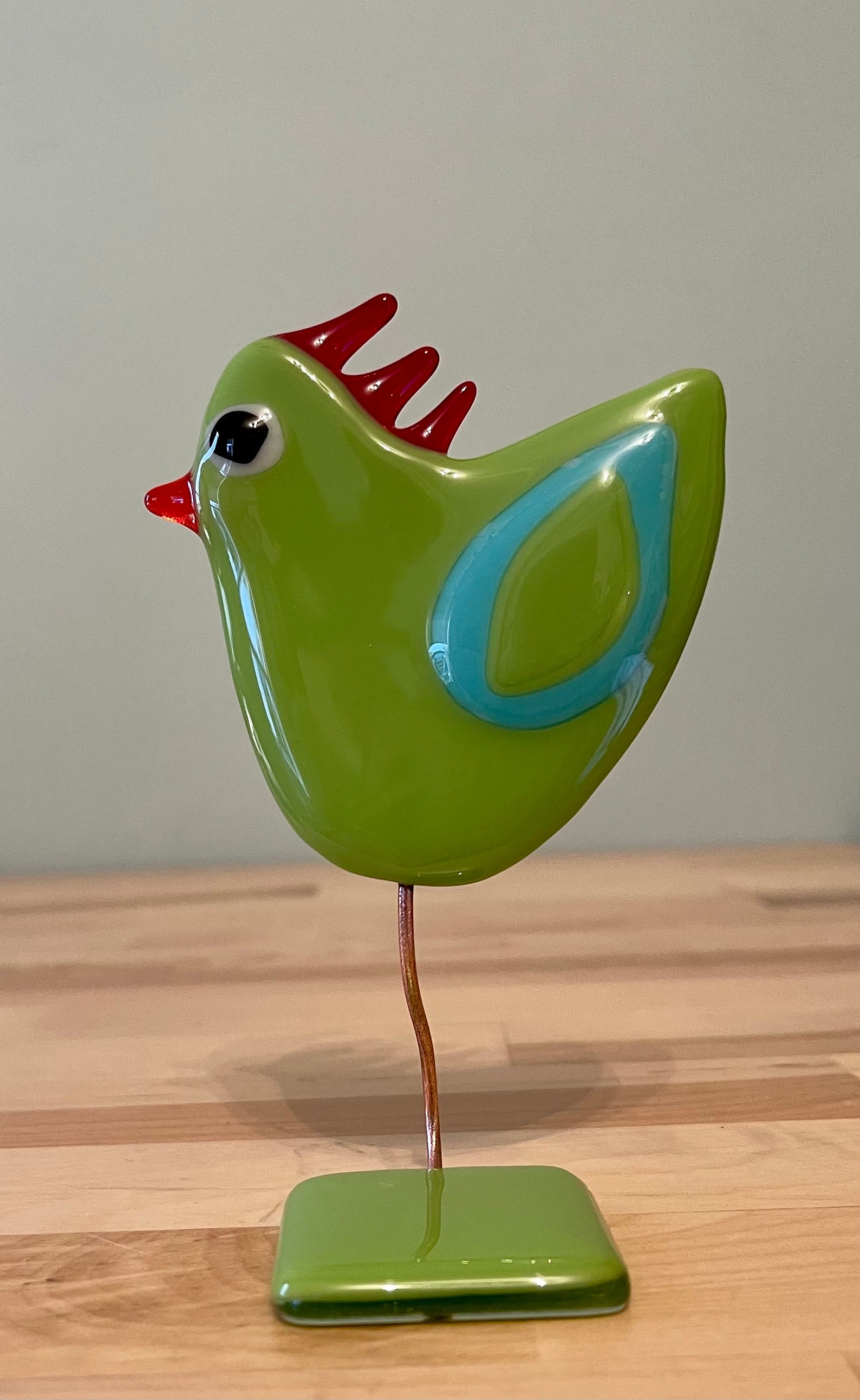 Glass Bird Sculpture - Etsy
