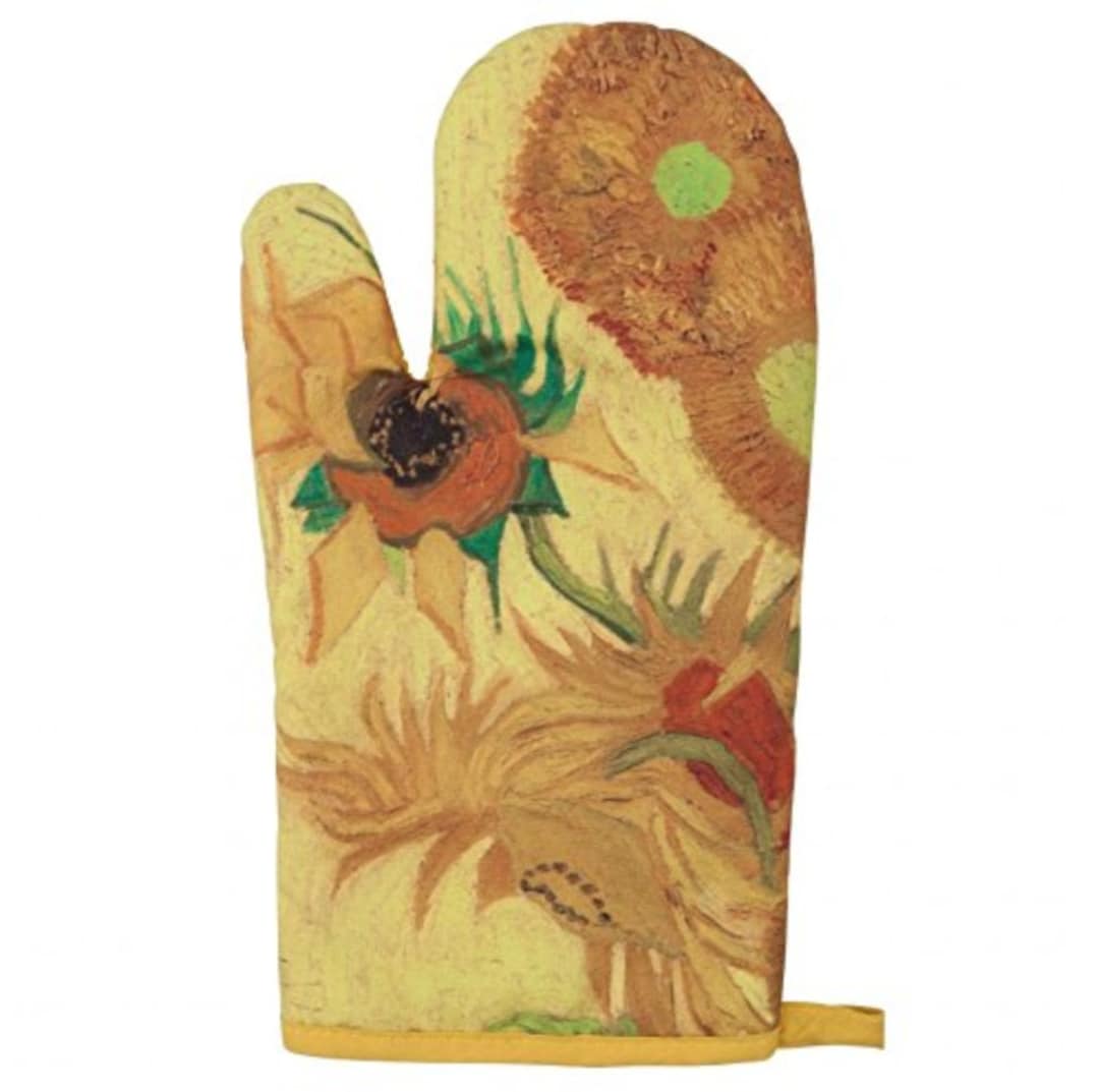 Van Gogh Oven Glove Sunflower - Etsy