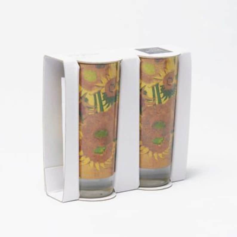 Vincent Van Gogh Shot Glasses Sunflowers Design - 2 Pack - Etsy