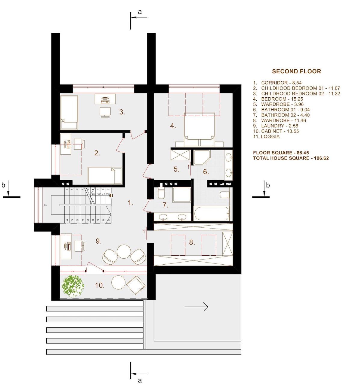 Modern House Plan Building Plans Blueprints & Material List - Etsy
