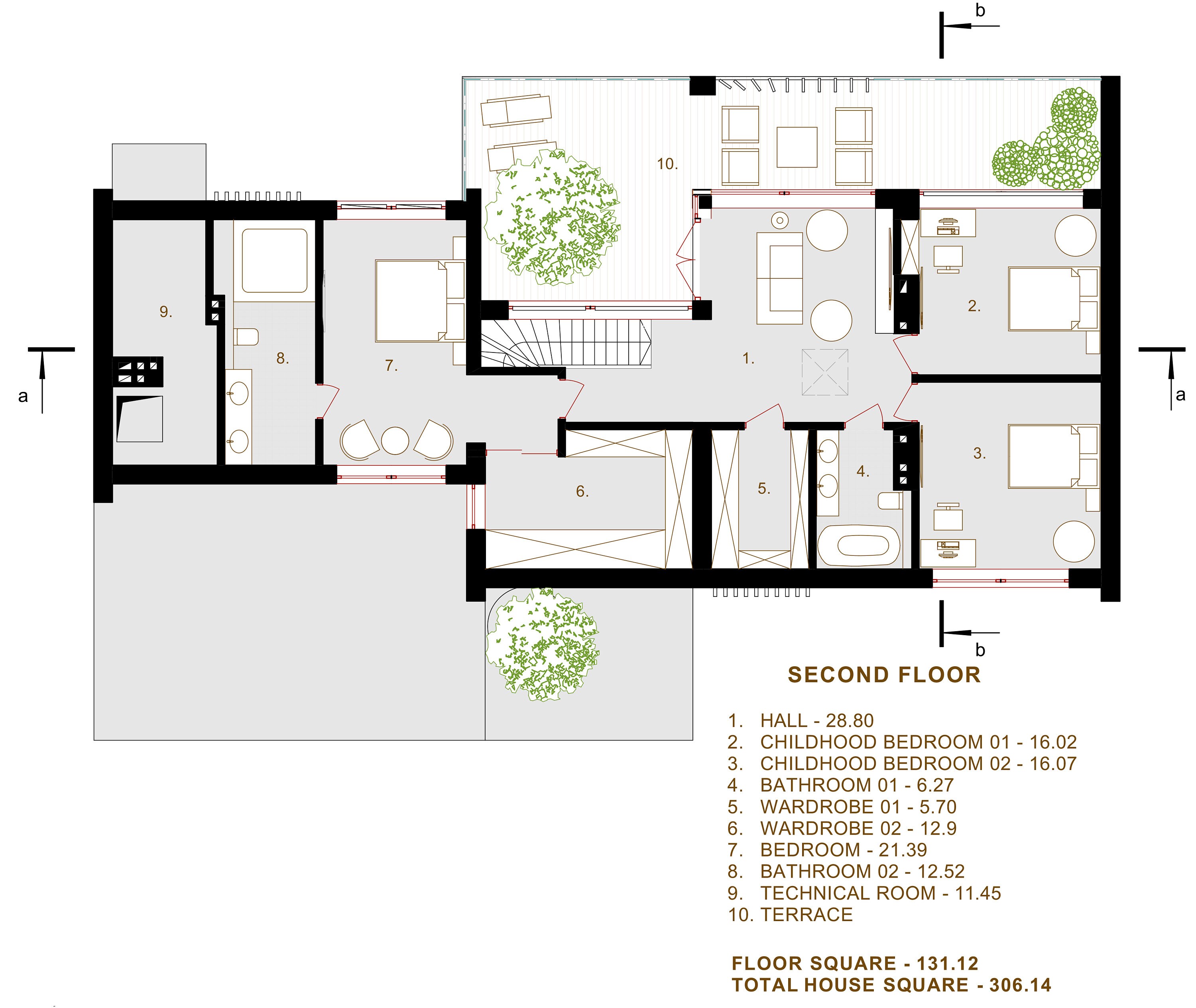 Modern House Plan Building Plans Blueprints & Material List - Etsy ...