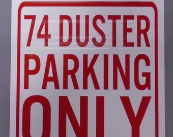 Metal Plymouth Duster Sign - Etsy