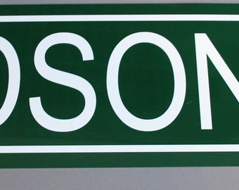 Hudson Car Sign | Etsy