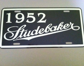 License Plate Studebaker - Etsy