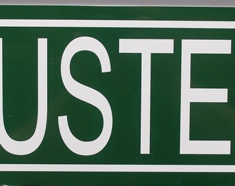 Metal Plymouth Duster Sign - Etsy