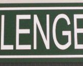 Dodge Challenger Sign - Etsy UK