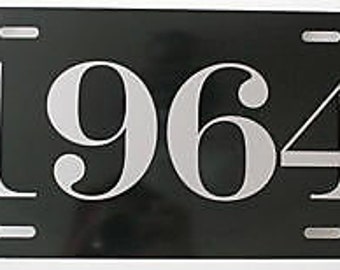 1964 License Plate - Etsy