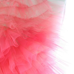 Tulle Ruffles Fabric,ombray Tulle Ruffles,layered Mesh Fabric, Ruffles ...