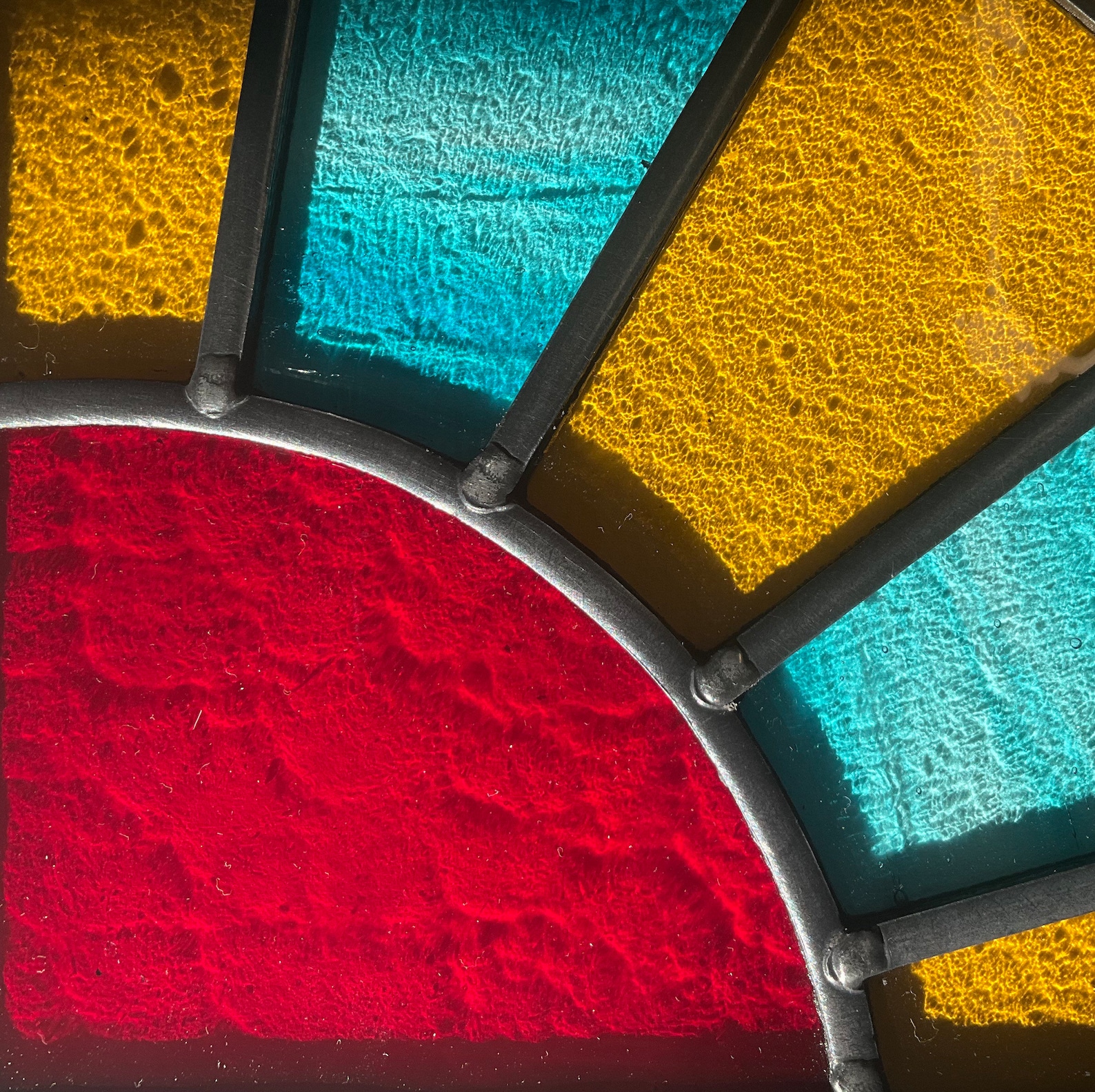 Sunrise/sunset/stained Glass/window Hanging - Etsy