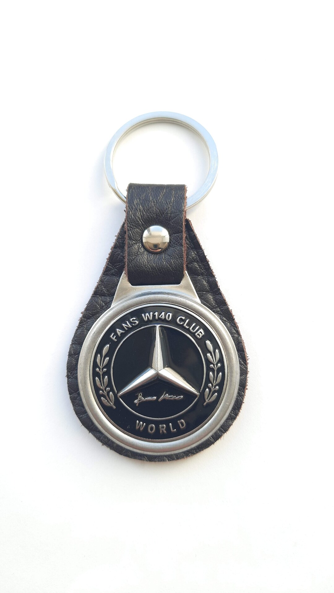 Leather Keychain MERCEDES W140, Club W140 Accessories , Mercedes , - Etsy