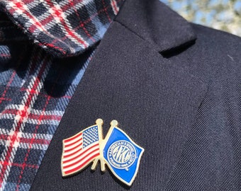 Custom Brooch Pin Logo, Custom Enamel Pin, Customized Initial Brooch ...
