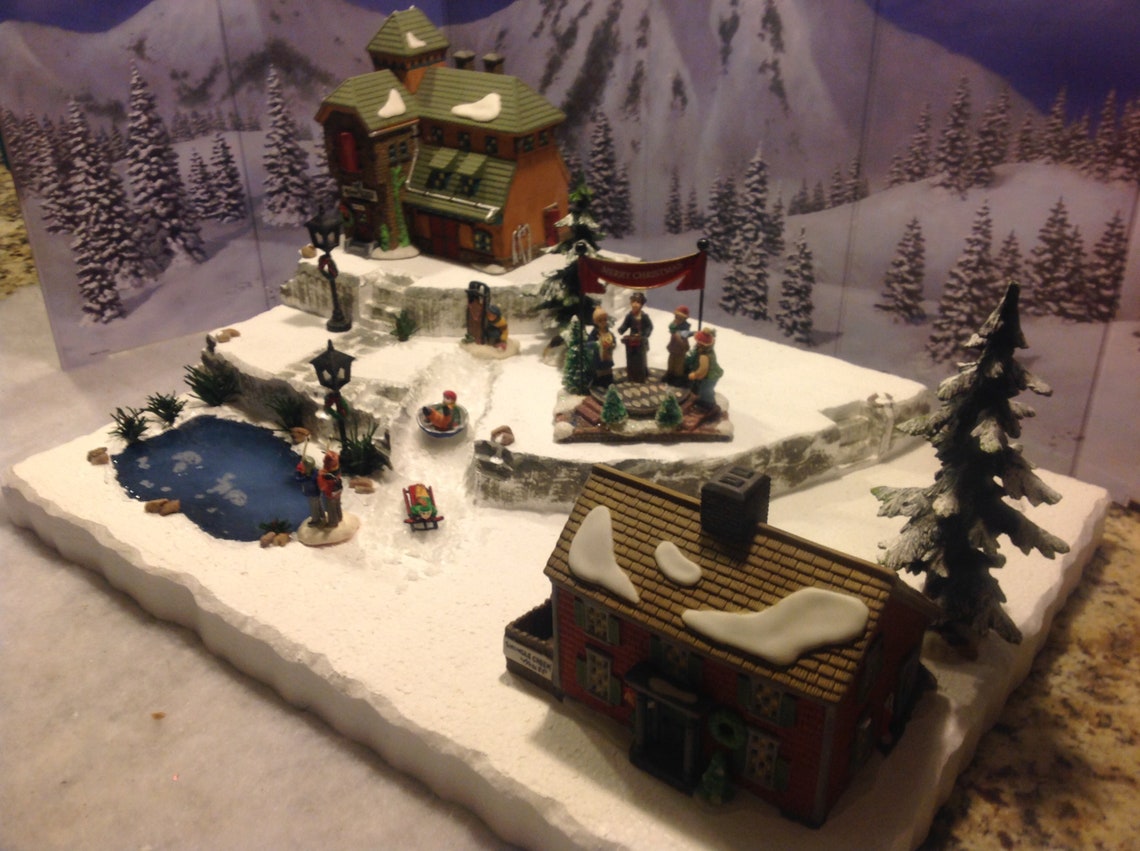 Christmas Village Display Platform for Lemax and Dept56 - Etsy