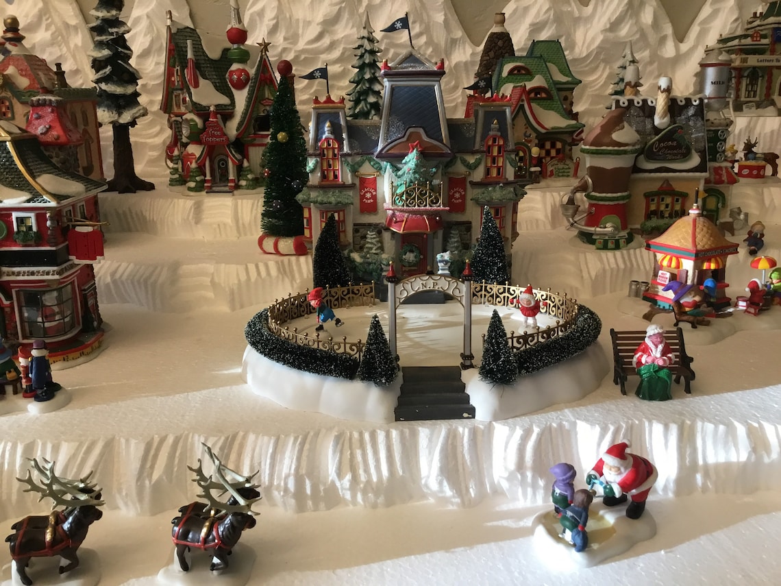 Christmas Village Display Platform Large Size for Lemax Dept - Etsy