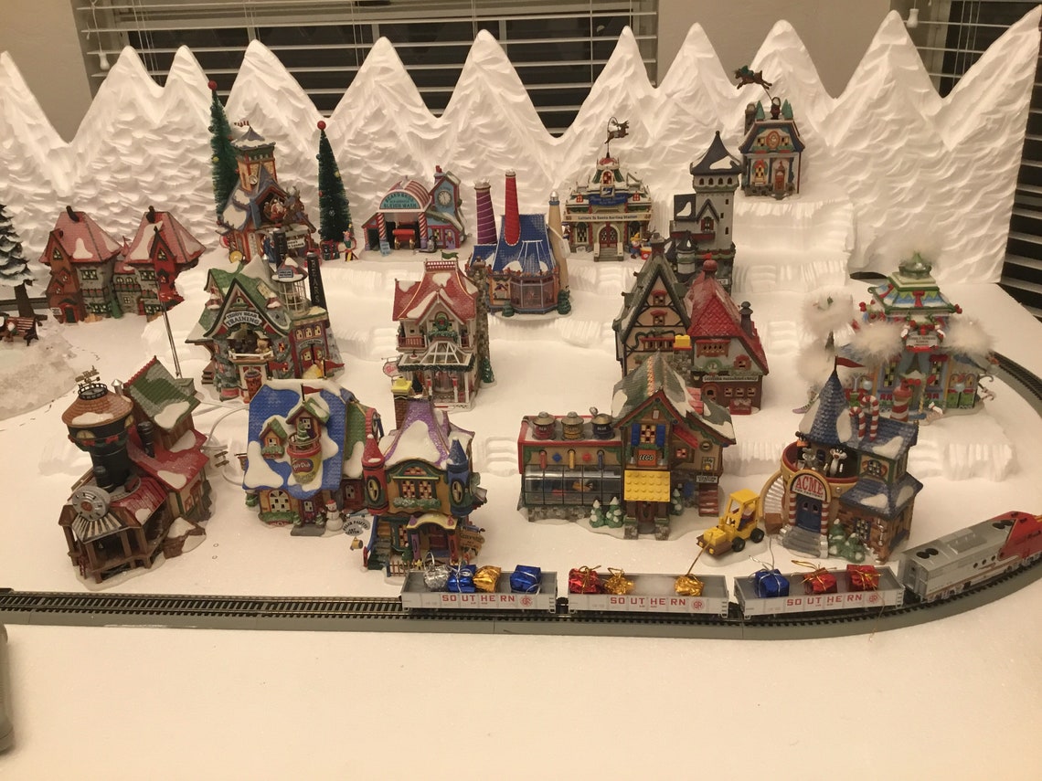 Christmas Village Display Platform Large Size for Lemax Dept - Etsy