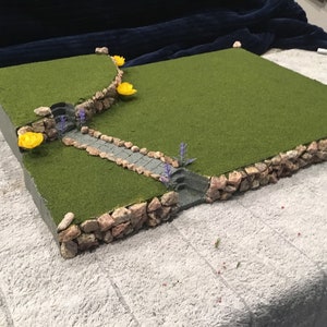 Easter, Spring, Summer Village Display Platform for Lemax Dept 56 ...