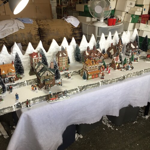 Christmas Village Display Platform Large Size for Lemax Dept - Etsy