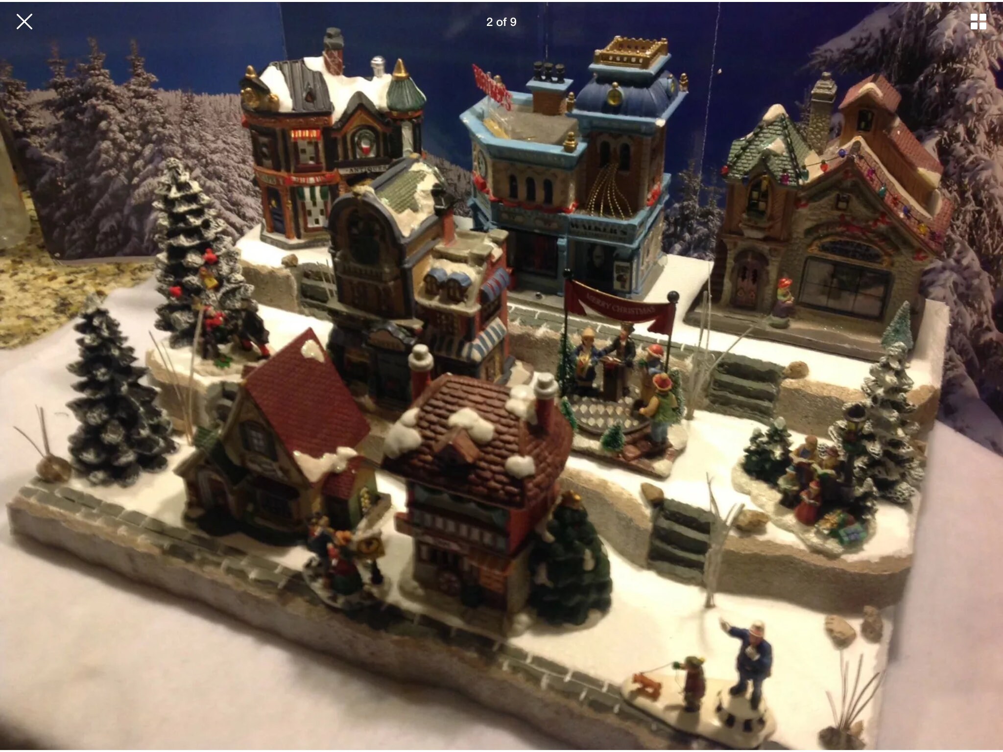 Christmas Village Display Platform for Lemax and Dept 56 Collection - Etsy
