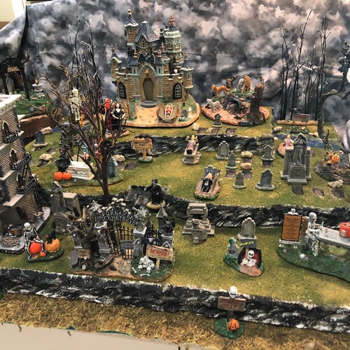 Halloween Village Display Base - Etsy