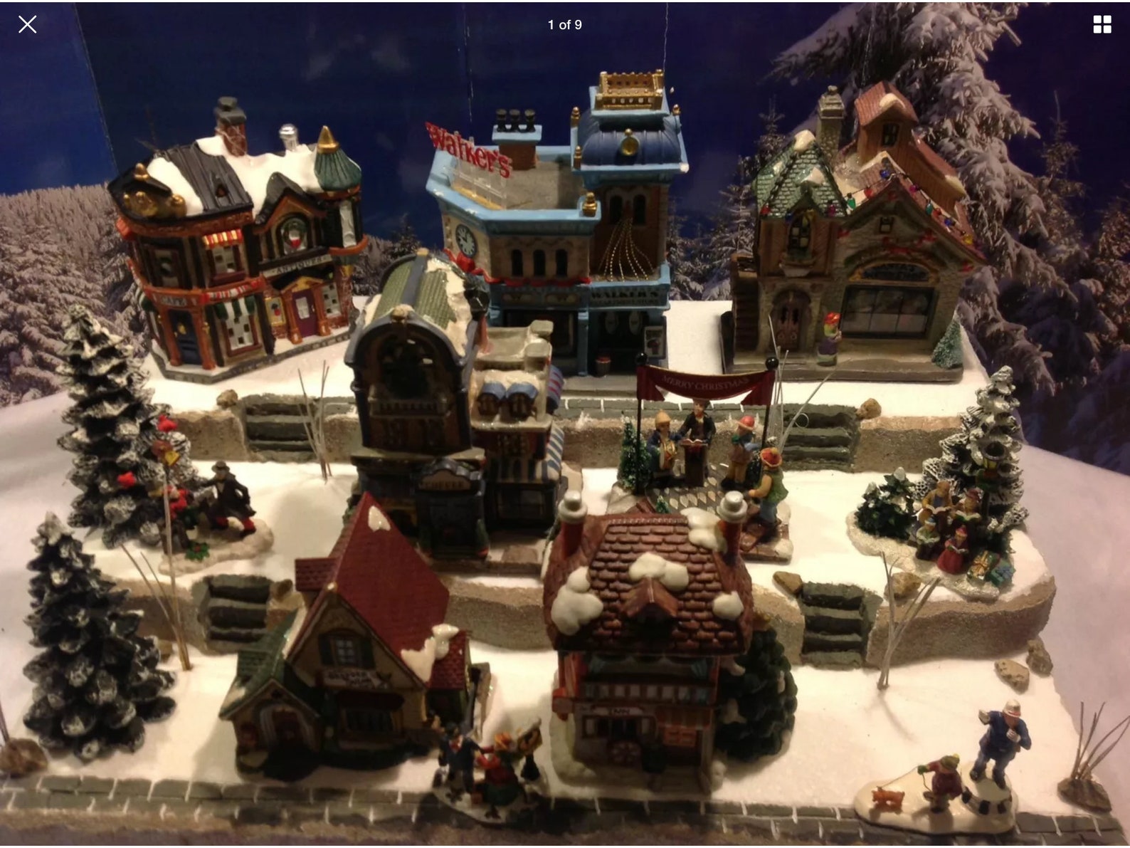 Christmas Village Display Platform for Lemax and Dept 56 Collection - Etsy