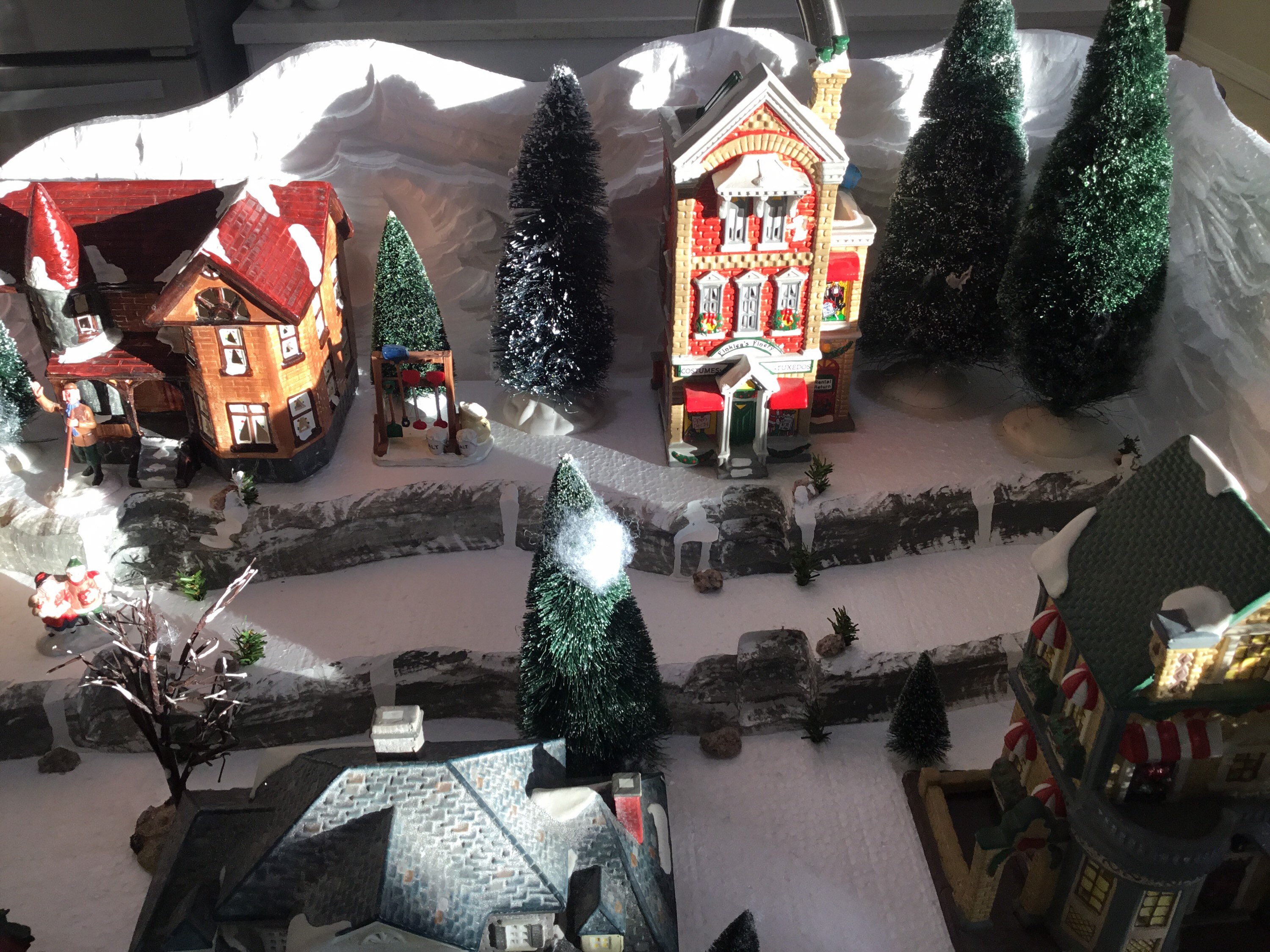 Christmas Village Display Platform Large Size for Lemax Dept 56 Dickens ...