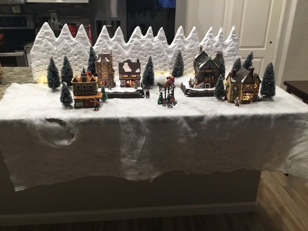 Christmas Village Display Platforms Set of 2 , Fits Lemax Dept 56 ...