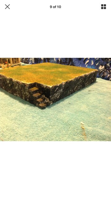 Halloween Village Display Platform for Spooky Town Lemax Dept56 24x14 ...
