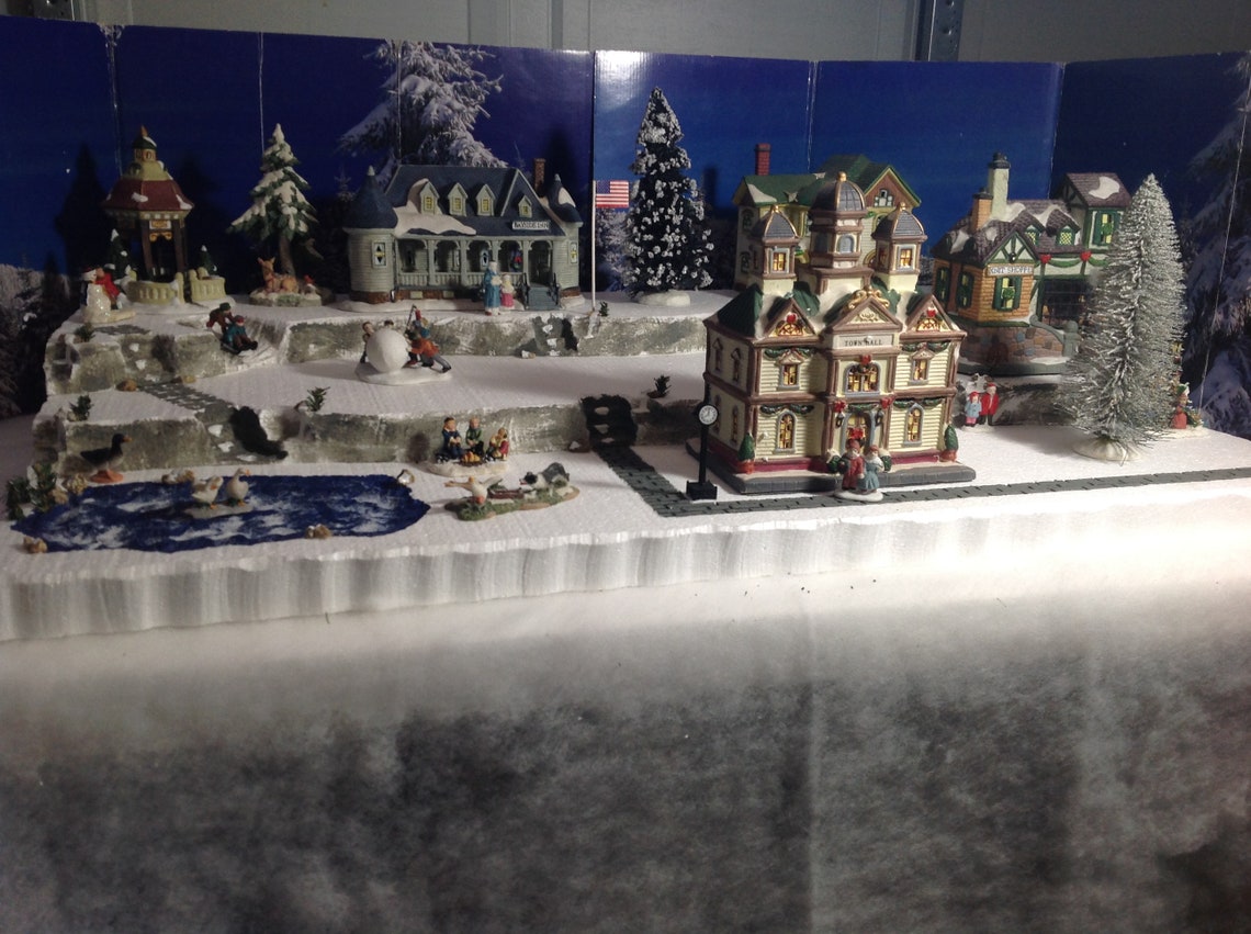 Christmas Village Display Platform for Lemax Dept56 Dickens - Etsy