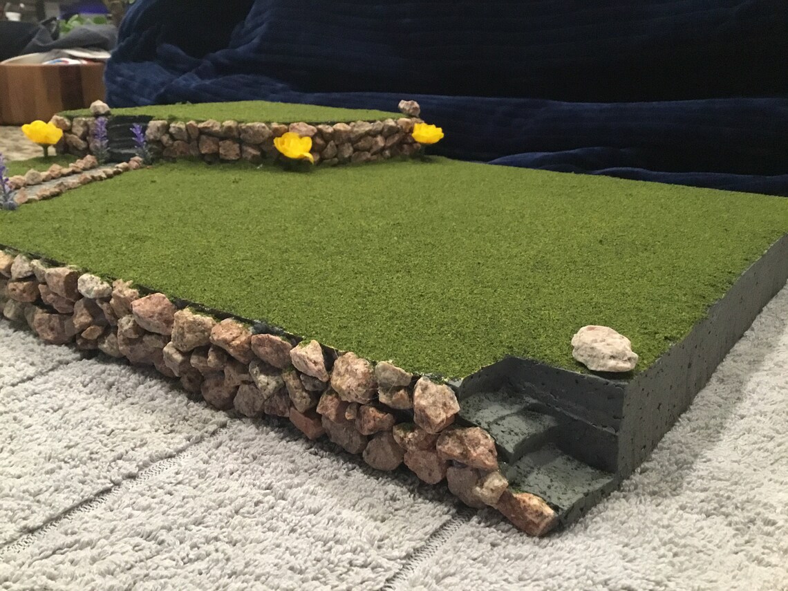Easter, Spring, Summer Village Display Platform for Lemax Dept 56 ...