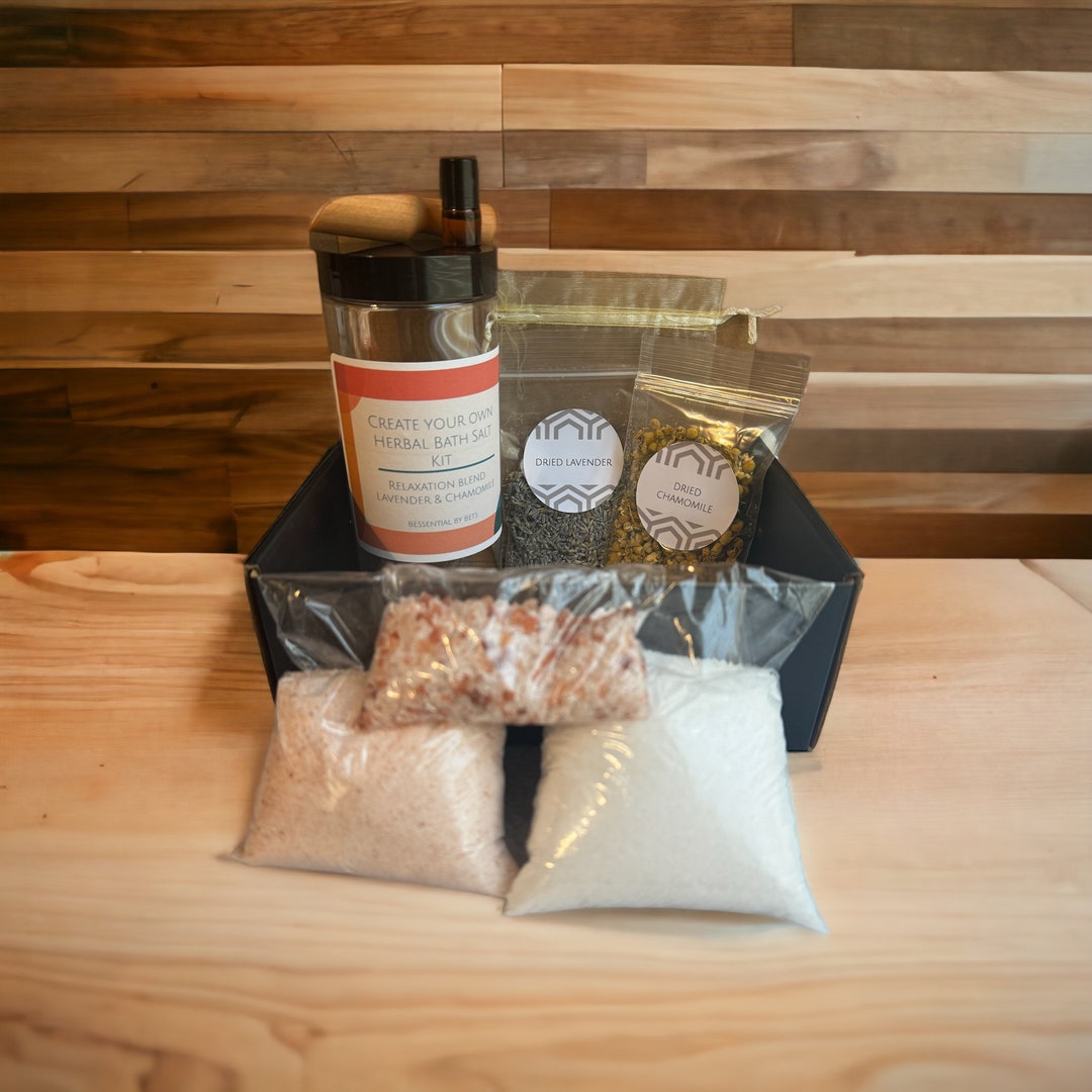 Create Your Own Bath Salt Kit - Etsy