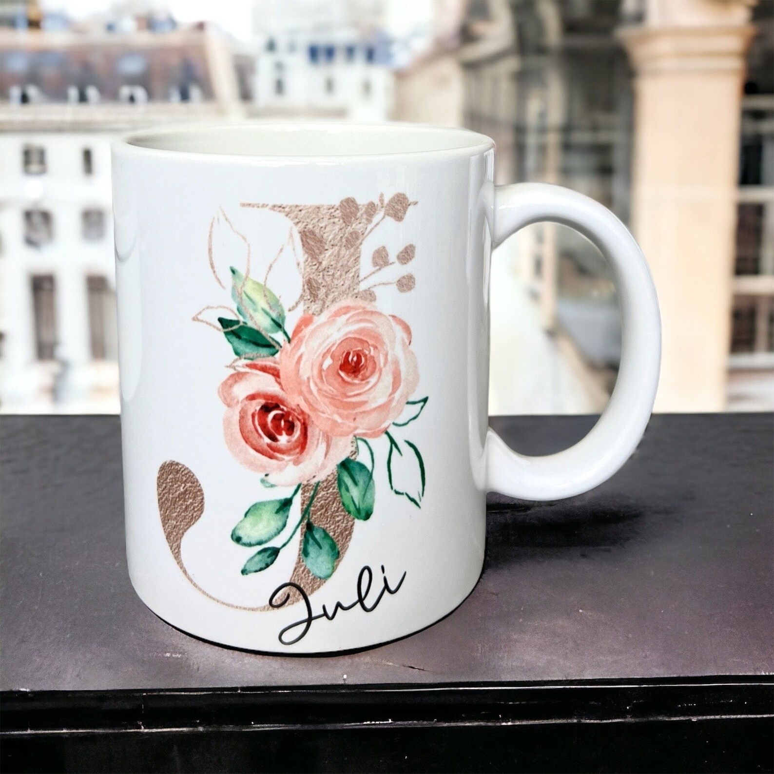 Mug With Letter and Name Mug Personalized Mug With Name Mug With ...