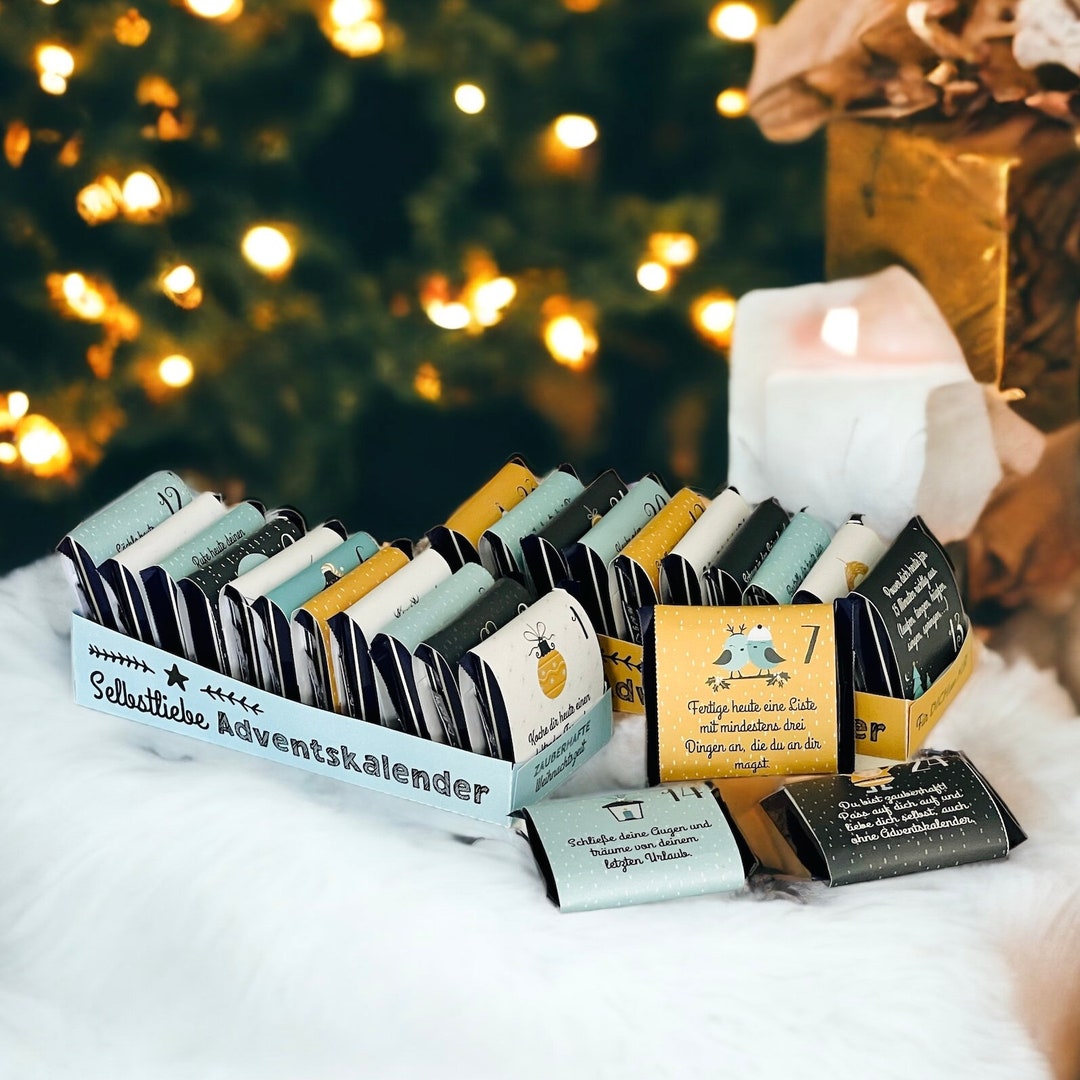 Advent Calendar Mindfulness as a DIY Craft Kit for You to Make Yourself ...